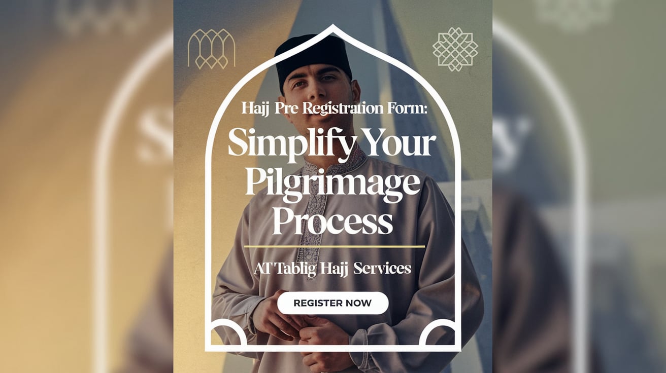 Hajj Pre Registration Form: Simplify Your Pilgrimage Process - At ...